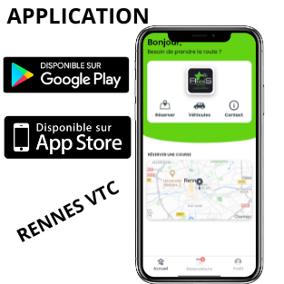 Télécharger l'application ⋆ Rennes VTC ⋆ Réserver votre chauffeur ⋆